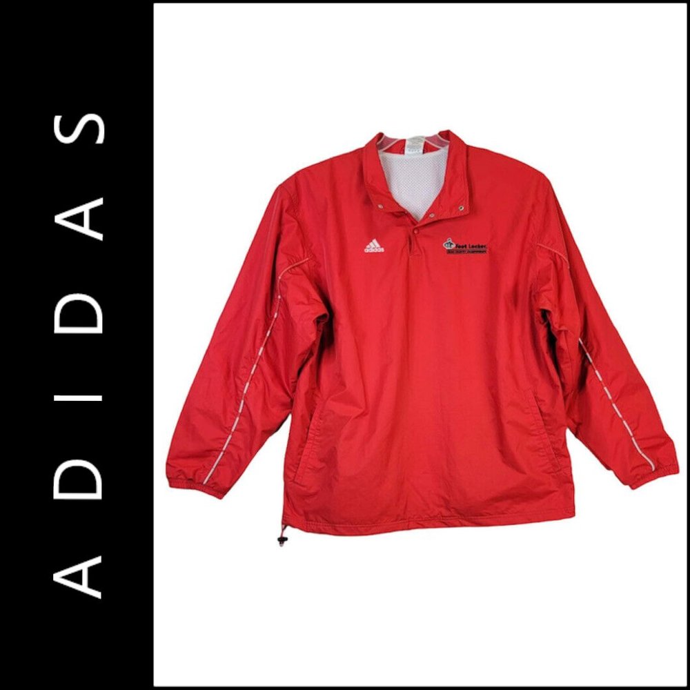Adidas Mens Foot Locker Logo Zipper Jacket Sweatshirt… - Gem